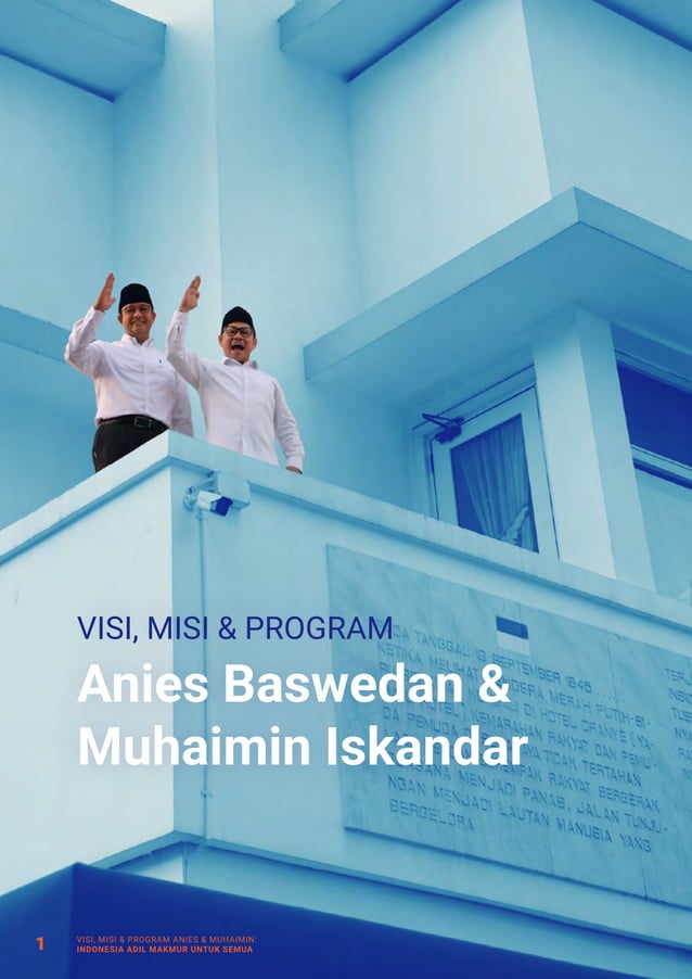 VISI MISI PASLON 01 - ANIES BASWEDAN - CAK IMIN | PDF