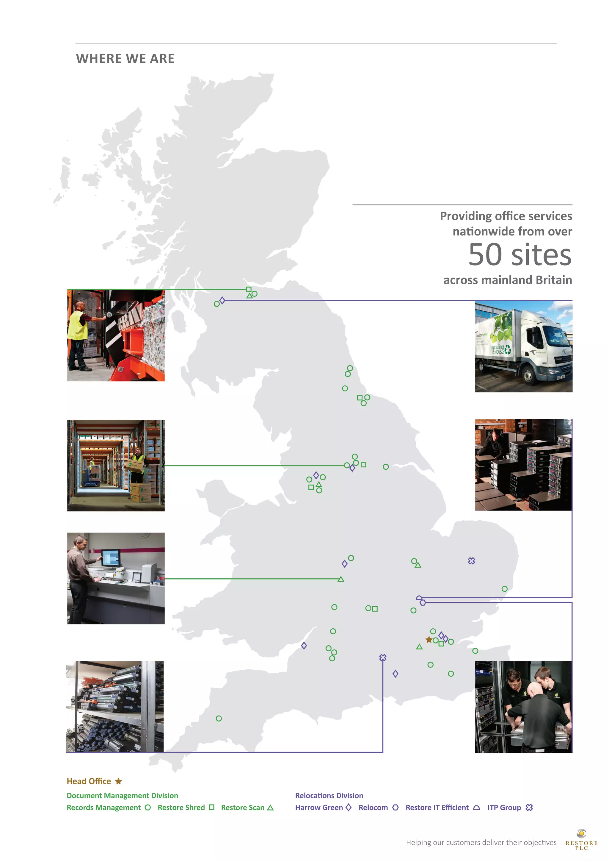 Restore plc Corporate Brochure | PDF
