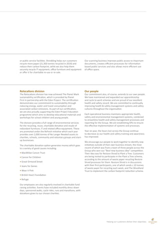 Restore plc Corporate Brochure | PDF