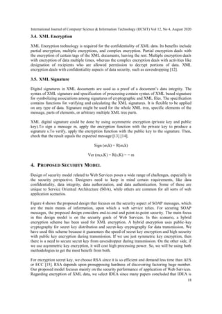 XML Encryption and Signature for Securing Web Services | PDF