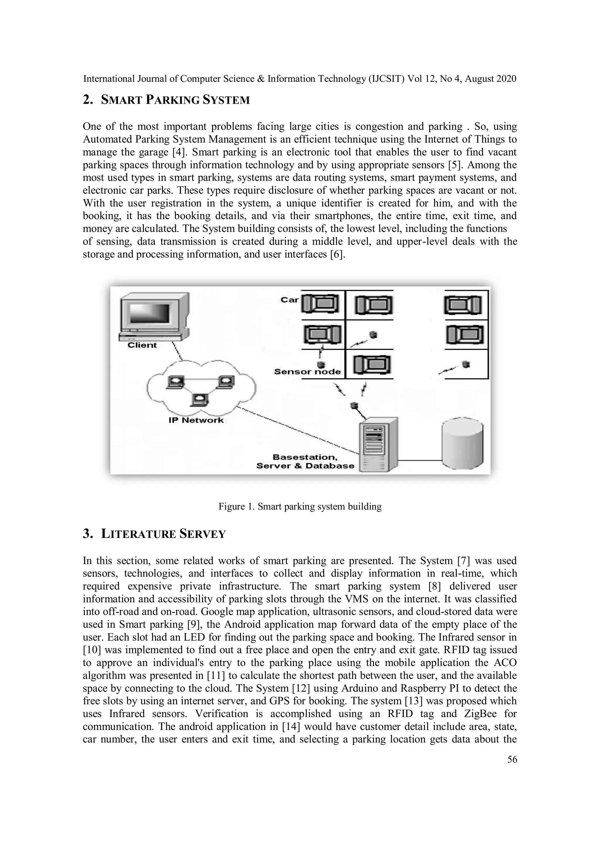 The Smart Parking Management System - IJCSIT | PDF