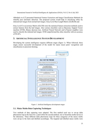 PREDICTIVE MODEL FOR MAIZE STEM BORERS’ CLASSIFICATION IN PRECISION FARMING | PDF