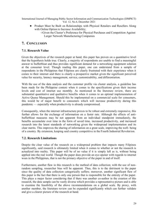 CHALLENGES IN SIGNIFICANT ADOPTION OF ACTIVE QUEUE MANAGEMENT IN THE PHILIPPINES’ CONSUMER SPACE ...