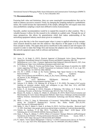 CHALLENGES IN SIGNIFICANT ADOPTION OF ACTIVE QUEUE MANAGEMENT IN THE PHILIPPINES’ CONSUMER SPACE ...
