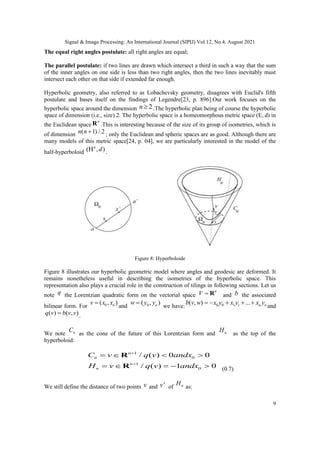 Modelling, Conception and Simulation of a Digital Watermarking System based on Hyperbolic ...