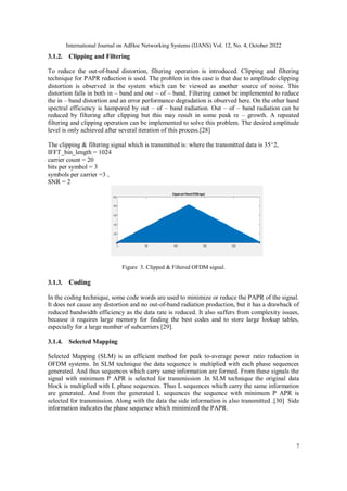 PAPR REDUCTION TECHNIQUES AND THEIR BIT ERROR RATE MEASUREMENT AT OFDM IN LTE SYSTEM | PDF