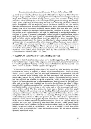 MIRROR, MIRROR, IN MY MIND: AN ETHOLOGICAL APPROACH TO SHAPING STUDENT BEHAVIOR | PDF