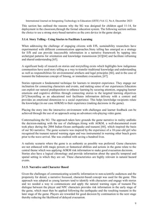 REFORMING EDUCATION FOR SUSTAINABILITY: THE CONTRIBUTION OF SERIOUS GAMES TO ADDRESS RISK ...