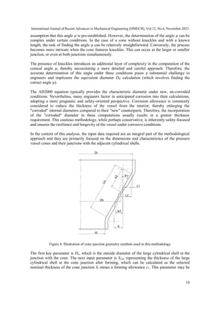 ENHANCEMENTS TO THE EUROPEAN PRESSURE VESSEL CODES: A FOCUS ON CONICAL ...