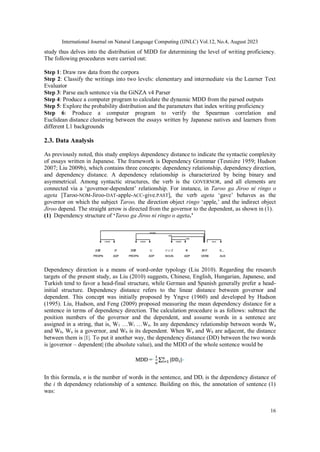 Language Distance and L3 Japanese Acquisition in Morphosyntactic Module | PDF