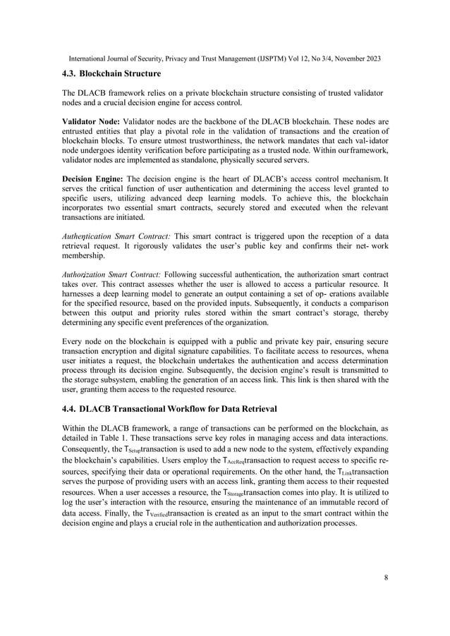 Deep Learning Meets Blockchain for Automated and Secure Access Control | PDF