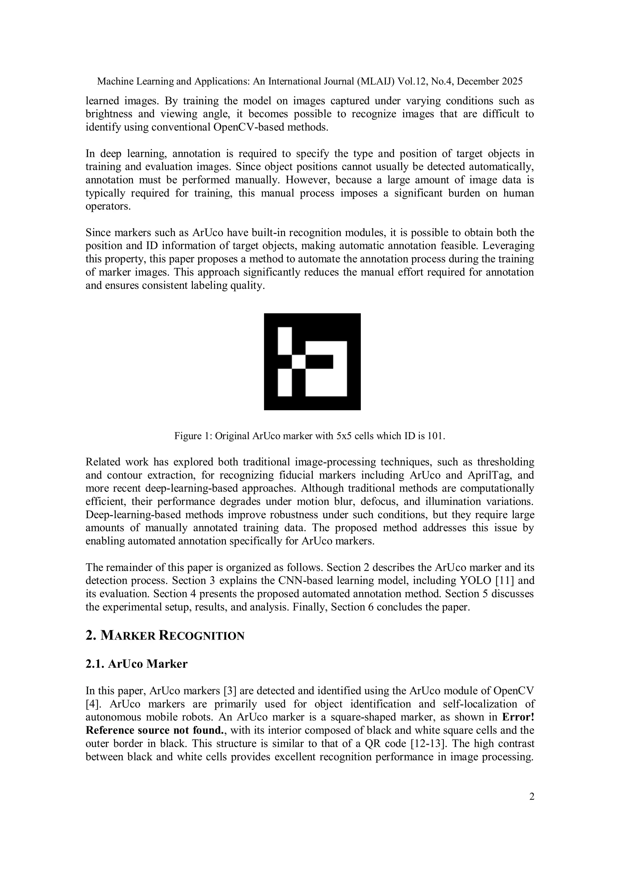 About an Automating Annotation Method for Robot Markers | PDF