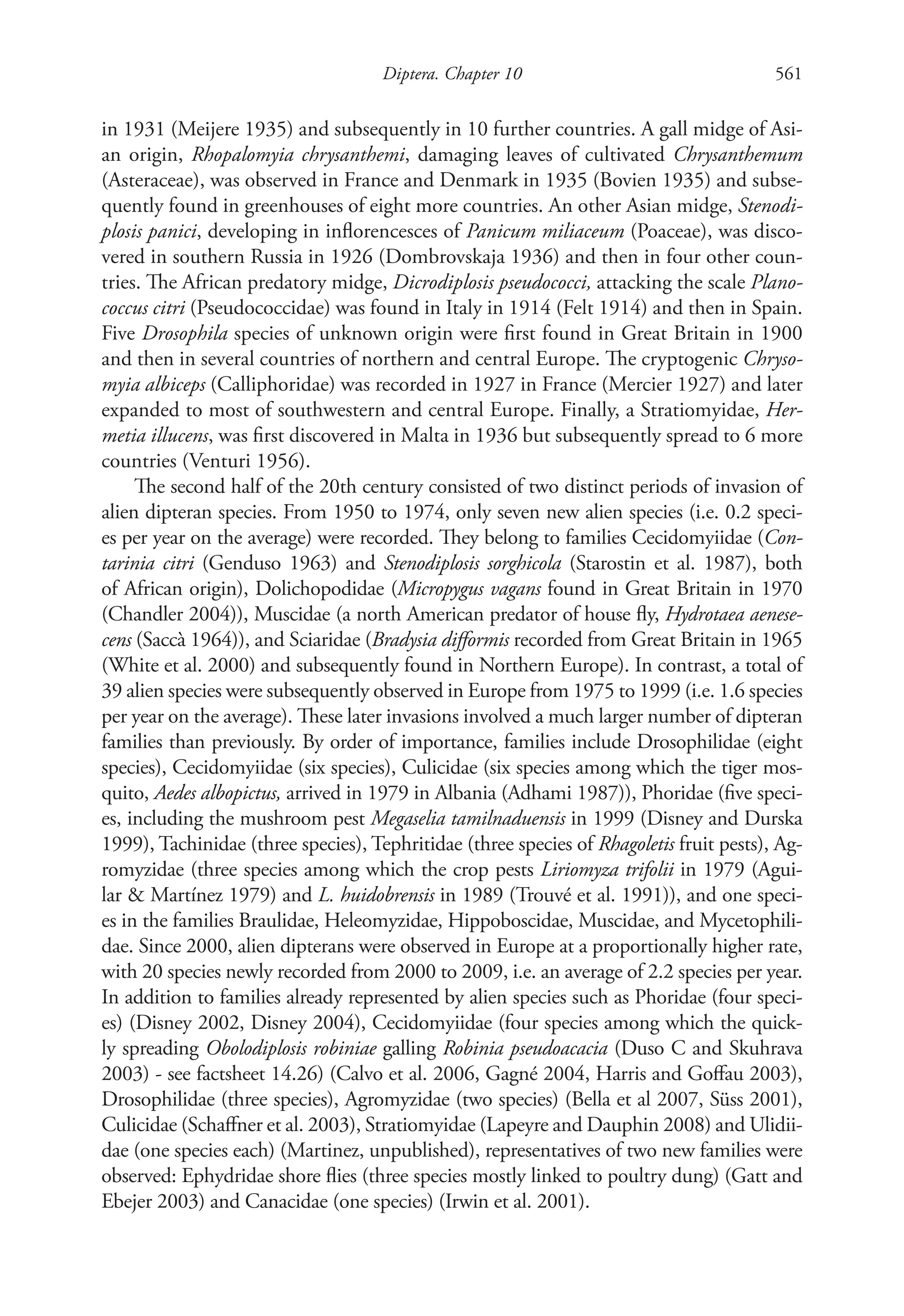 Alien Terrestrial Arthropods Of Europe Part 2 Alain Roques | PDF