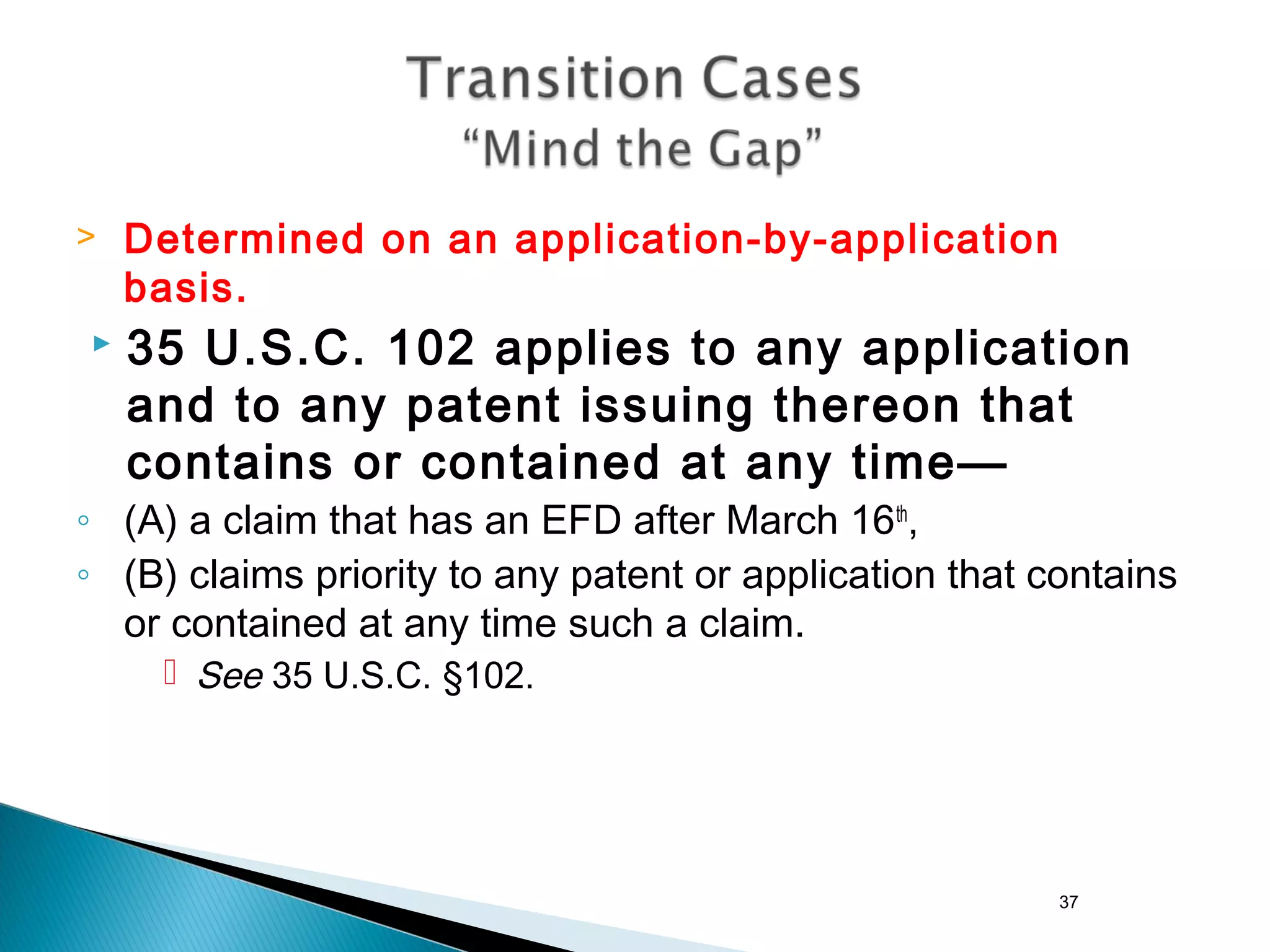 The American Invents Act (AIA): Final USPTO Rules | PPT