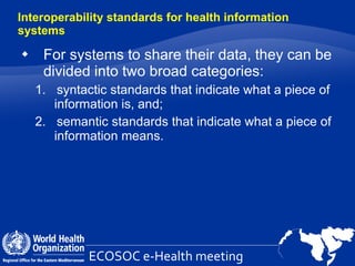 Standardization and Interoperability | PPT