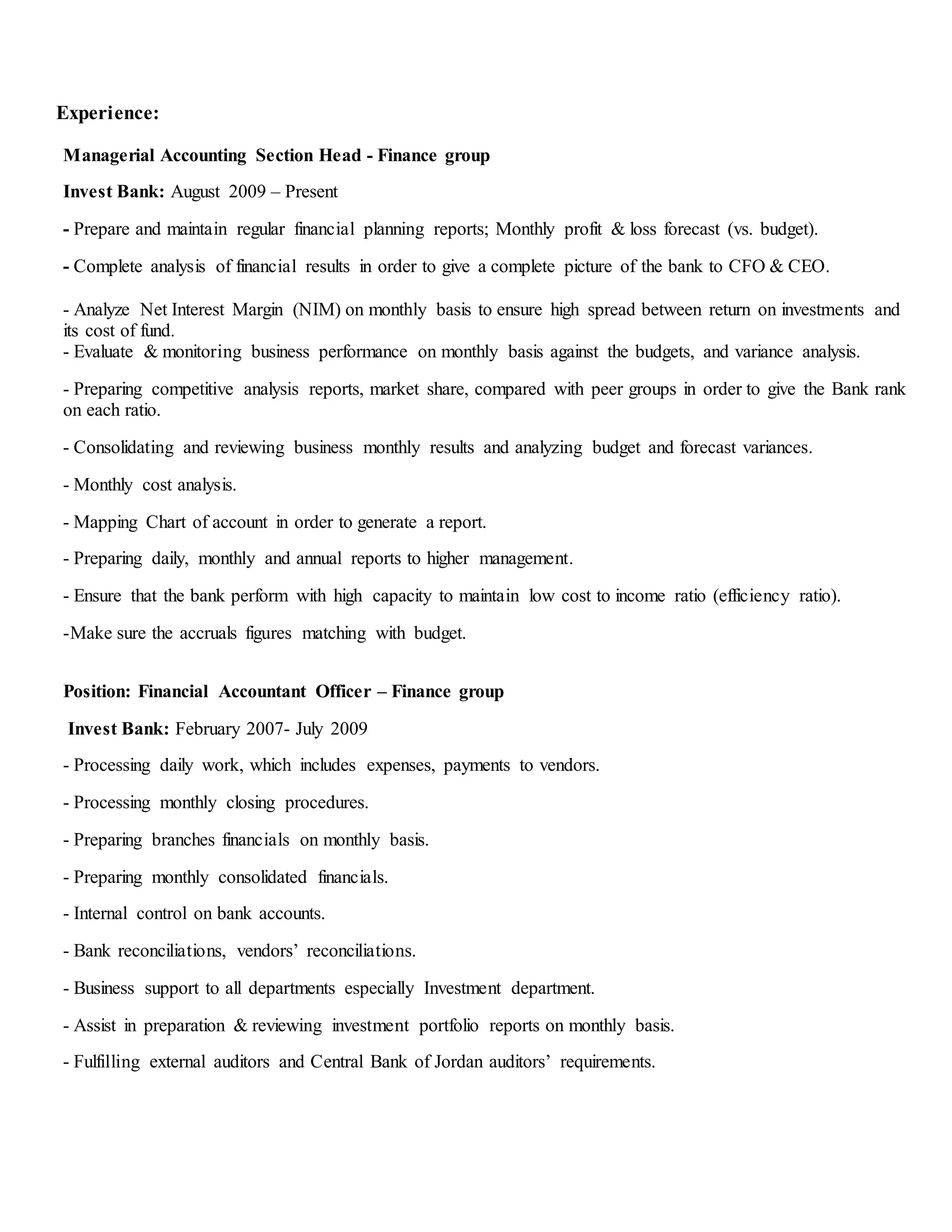 Mohammad Sweidan CV | PDF