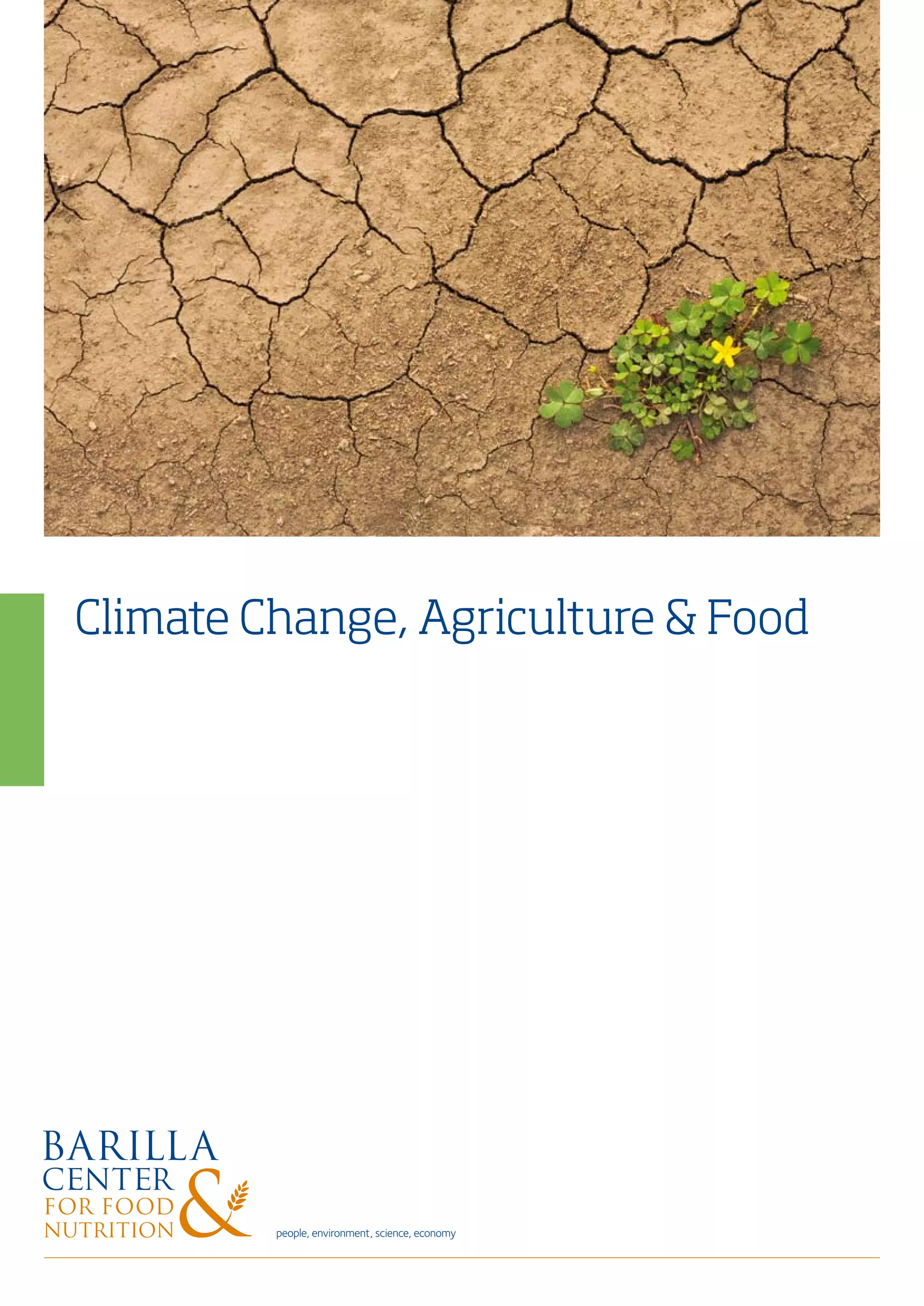 Position paper: Climate Change, Agriculture & Food (EN) | PDF ...