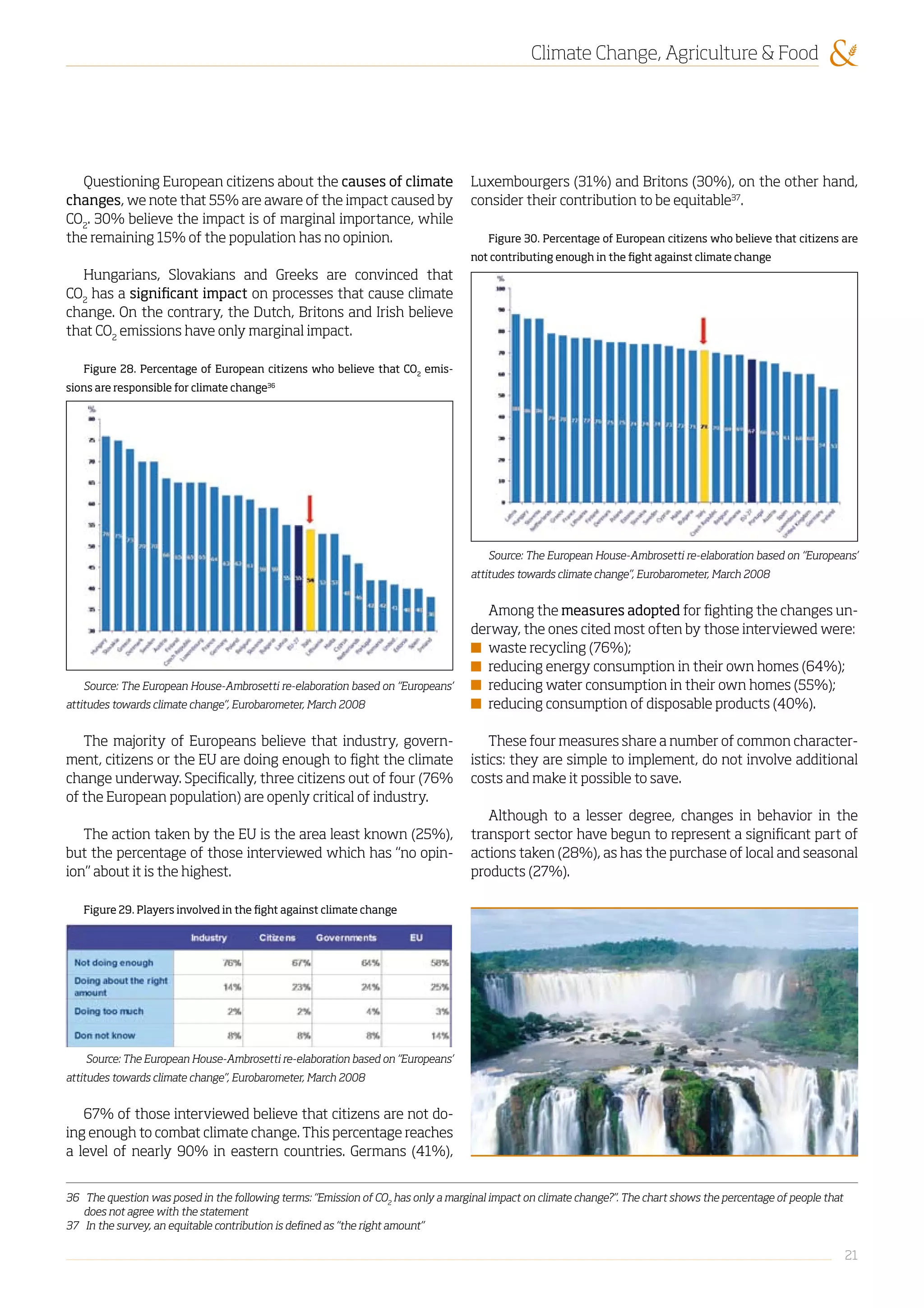 Position paper: Climate Change, Agriculture & Food (EN) | PDF ...