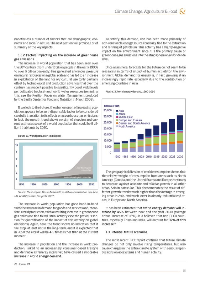 Position paper: Climate Change, Agriculture & Food (EN) | PDF