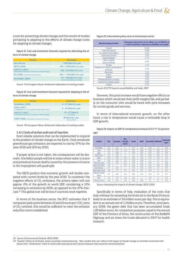 Position paper: Climate Change, Agriculture & Food (EN) | PDF ...