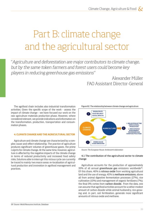 Position paper: Climate Change, Agriculture & Food (EN) | PDF ...
