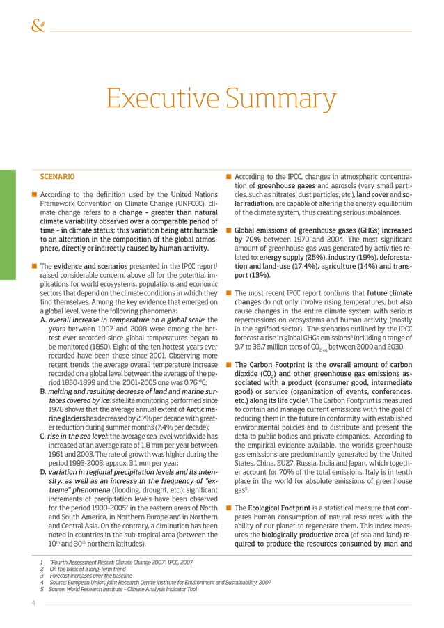 Position paper: Climate Change, Agriculture & Food (EN) | PDF ...