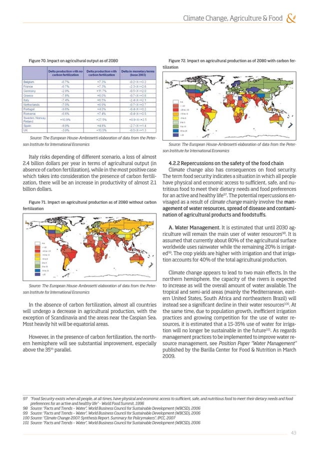 Position paper: Climate Change, Agriculture & Food (EN) | PDF ...