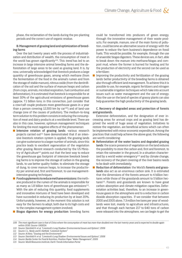 Position paper: Climate Change, Agriculture & Food (EN) | PDF