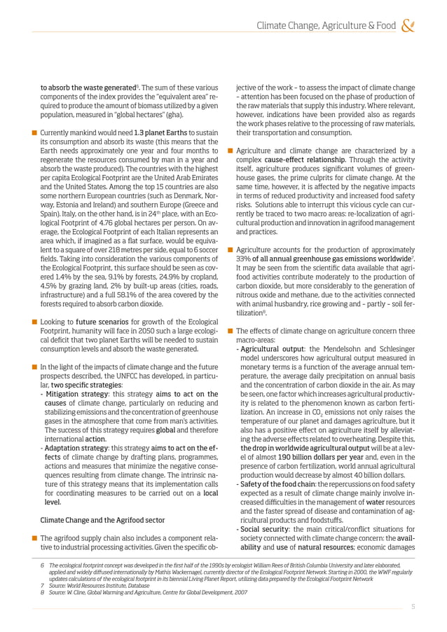 Position paper: Climate Change, Agriculture & Food (EN) | PDF