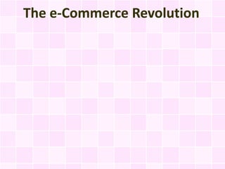 The e-Commerce Revolution | PPTX | Internet | Computing