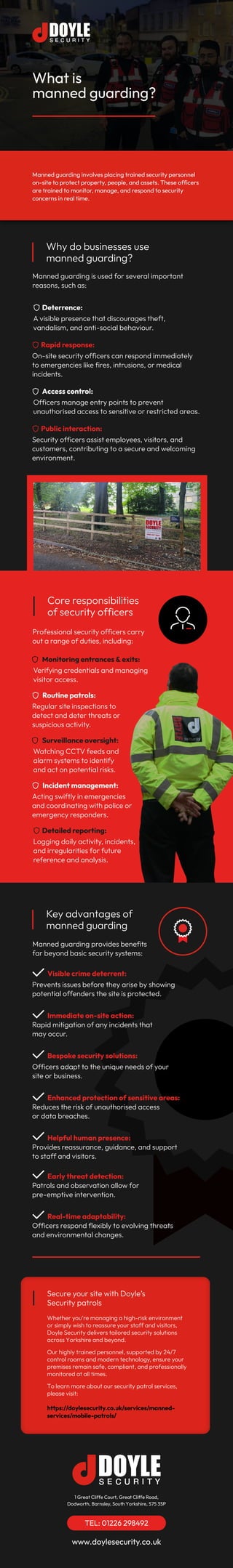 Understanding the Role of Manned Guarding | PDF