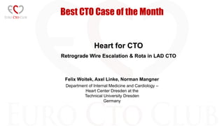 Felix Woitek: Best CTO Case of the Month | PPT