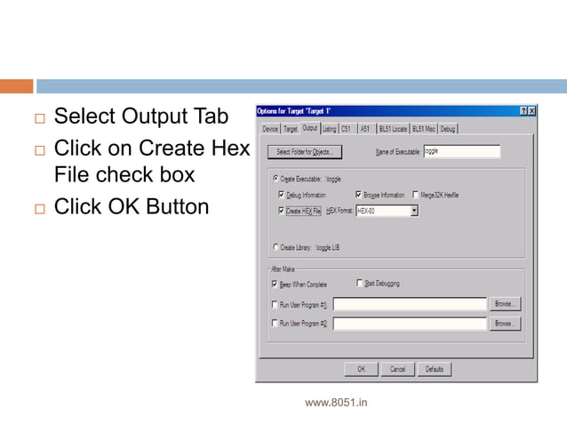 Introduction-to-Keil.ppt | Programming Languages | Computing