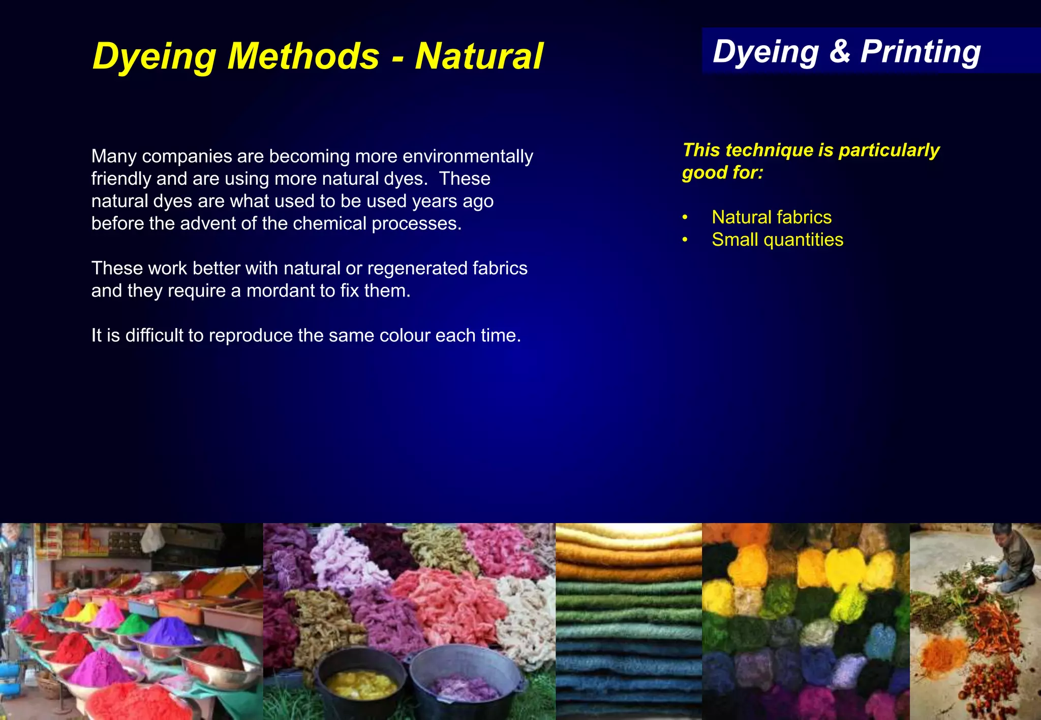 Dyeing & Printing.ppt