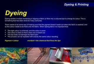 Dyeing & Printing.ppt