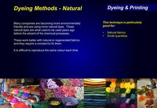Dyeing & Printing.ppt