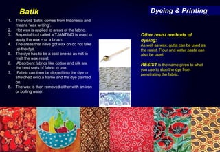Dyeing & Printing.ppt