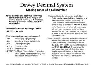 Library Studies | PPT | Education