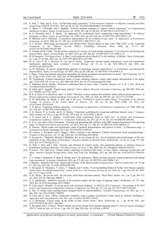 Application of artificial intelligence in music generation: a systematic review | PDF