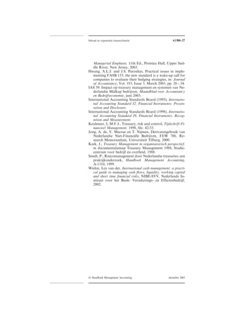 Treasury management | PDF