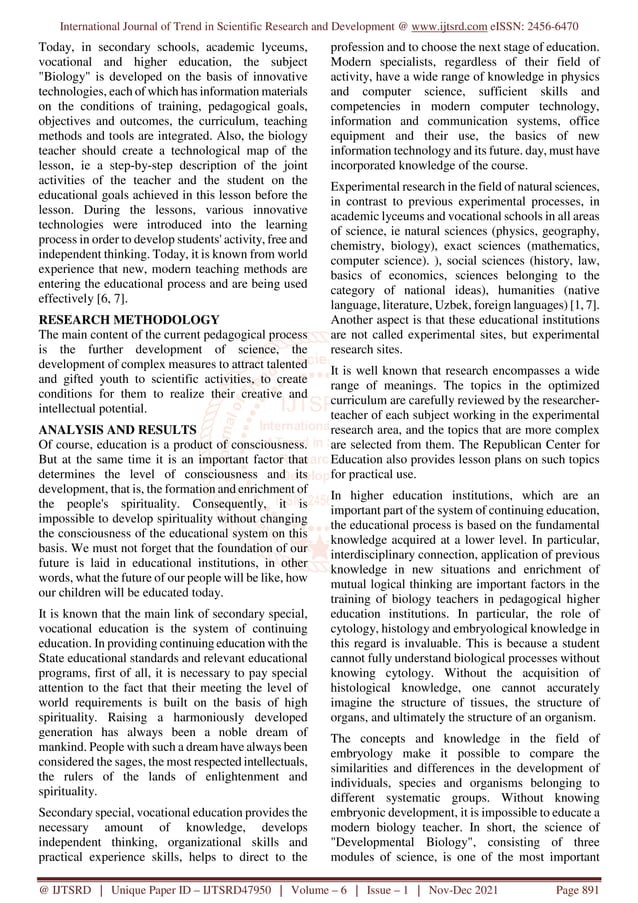 Didactic Requirements for a Modern Lesson | PDF