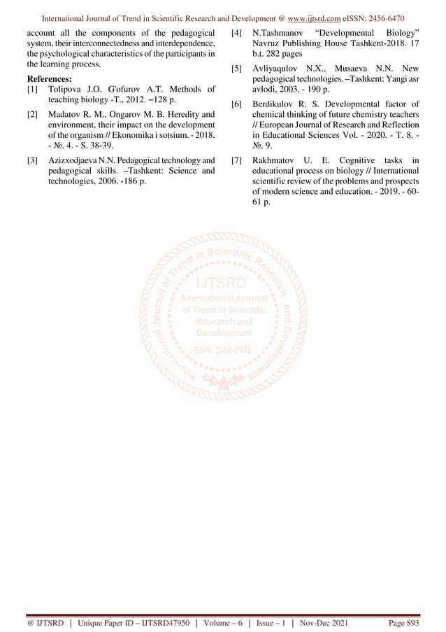 Didactic Requirements for a Modern Lesson | PDF