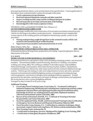 Resume4.5.16 (3) | DOCX | Manufacturing Industry | Industries
