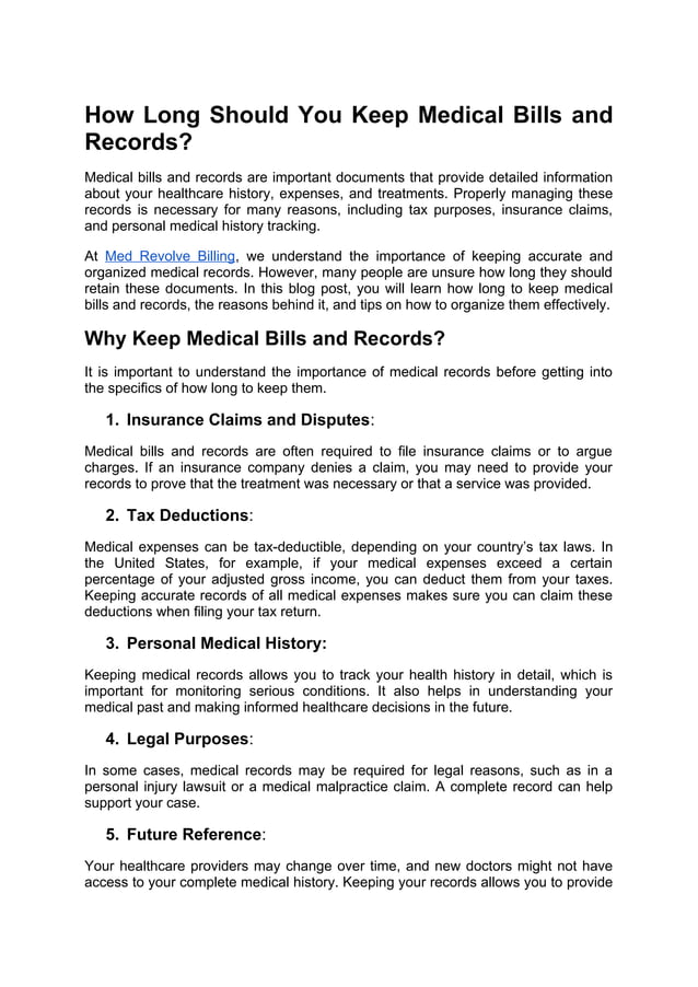 124_ How Long Should You Keep Medical Bills and Records.docx