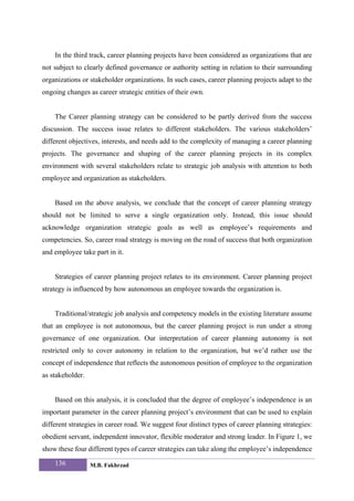 Career Road Strategy Model, Complementary of Competency Models and ...