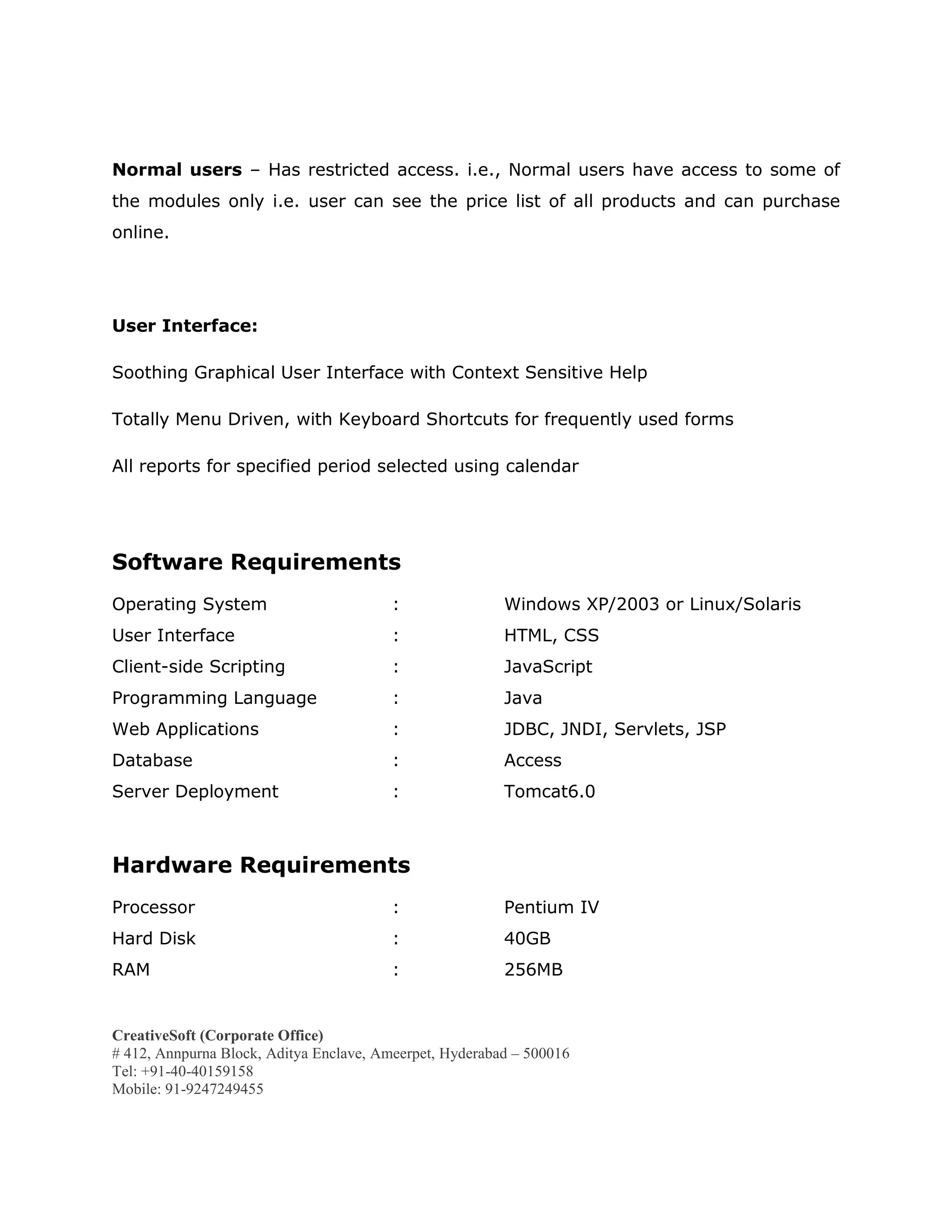 Computer Retail store and Maintenance Abstract 2017 | PDF