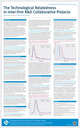 125-Marek The technological relatedness in inter firm R&D collaborative projects | PDF