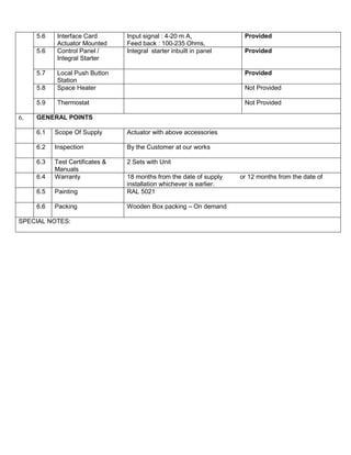 1250 linear bfv | PDF