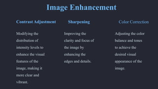 image processing powerpoint presentation for 6th sem | PPTX