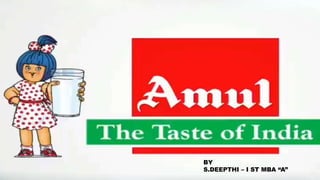 AMUL COMPANY SUCCESS STORY AND STRATEGY | PPTX